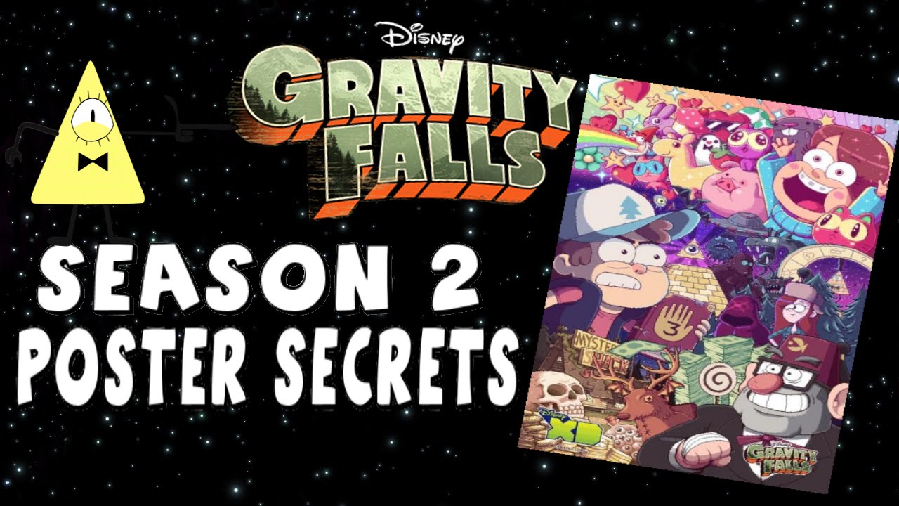 Gravity Falls: Season 2 Poster - Secrets!