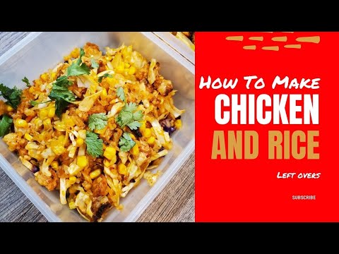 Chicken and Rice Meal Prep Recipe for Weight Loss Healthy Lunch Bowl