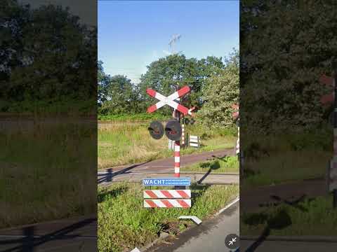 (Google Maps) Przejazd Kolejowy Holandia #przejazdkolejowy