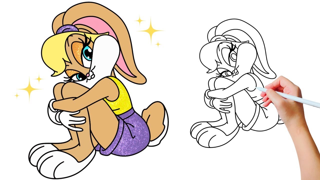 DRAW Lola Bunny LIKE A PRO!