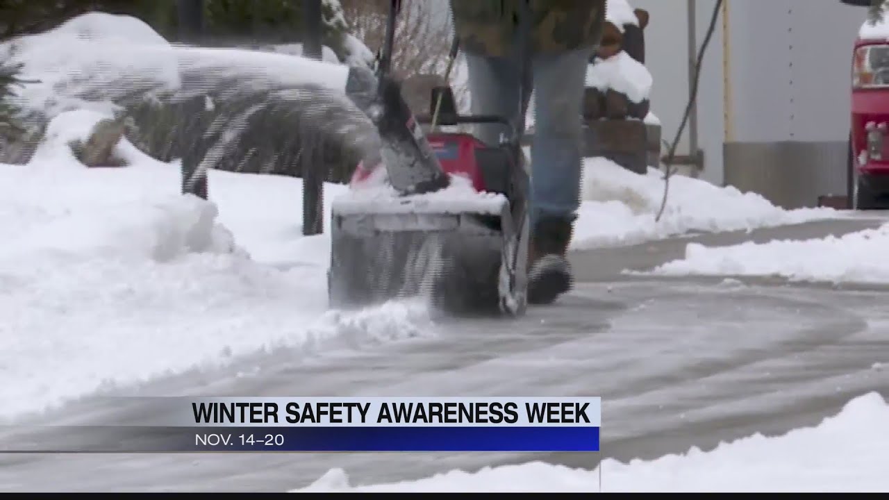 Winter Safety Awareness Week begins