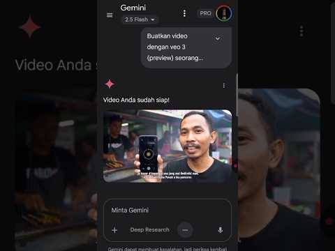 membuat video ai gemini veo 3 dengan hape android