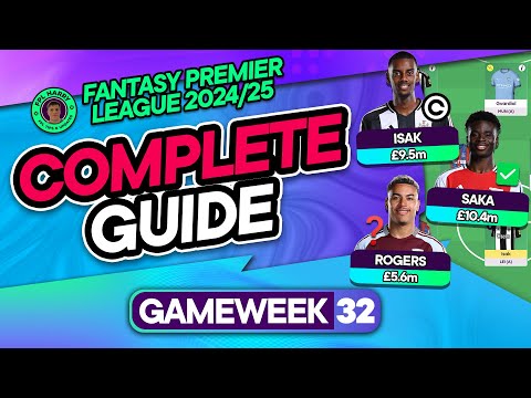 FPL GW32 COMPLETE GUIDE ⁉️ WHO TO BENCH THIS WEEK? 🪑 | Fantasy Premier League Tips 2024/25