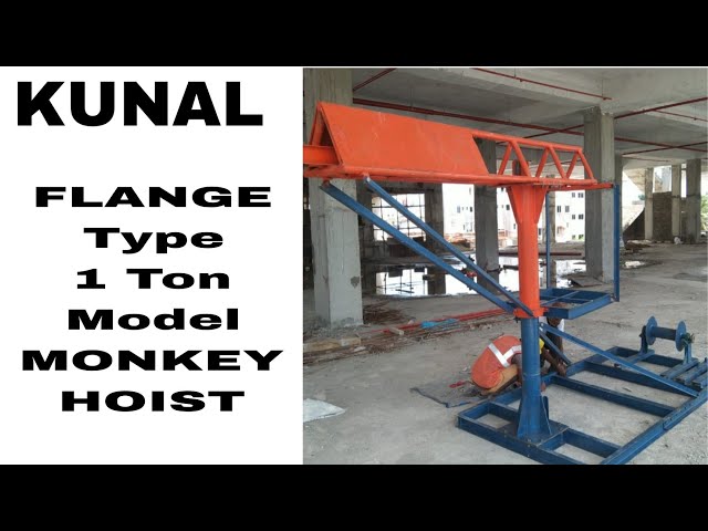Monkey Lift Machine - Mini Crane Indian Model Manufacturer from Noida