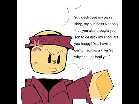 PIZZABURGER ANGST #forsaken #roblox #shorts