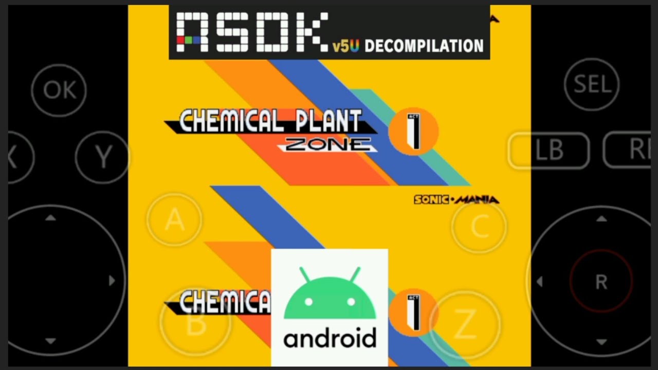 (OUTDATED) Sonic Mania Plus Android Competition Decompilation RSDKV5 tutorial! With Gamekeyboard+