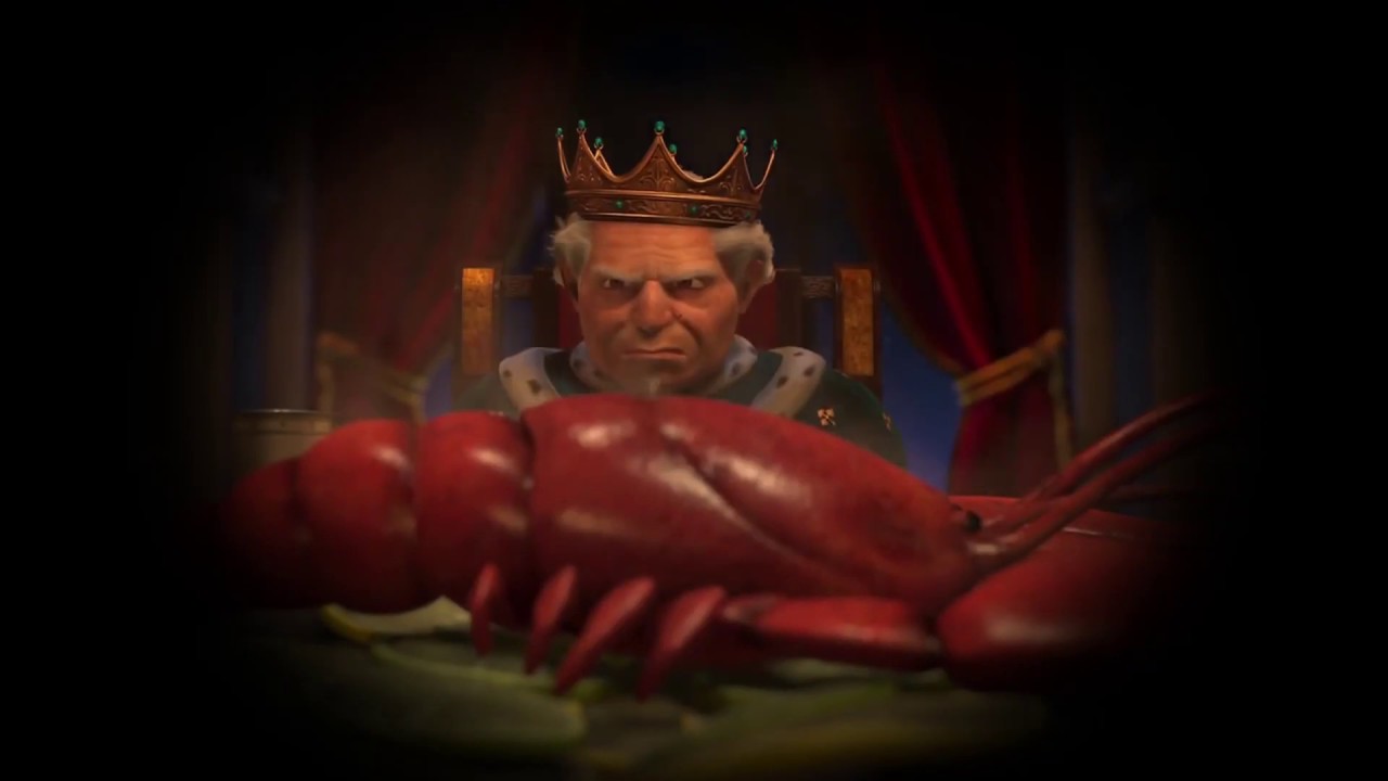 Shrek 2 Dinner Scene but nobody talks