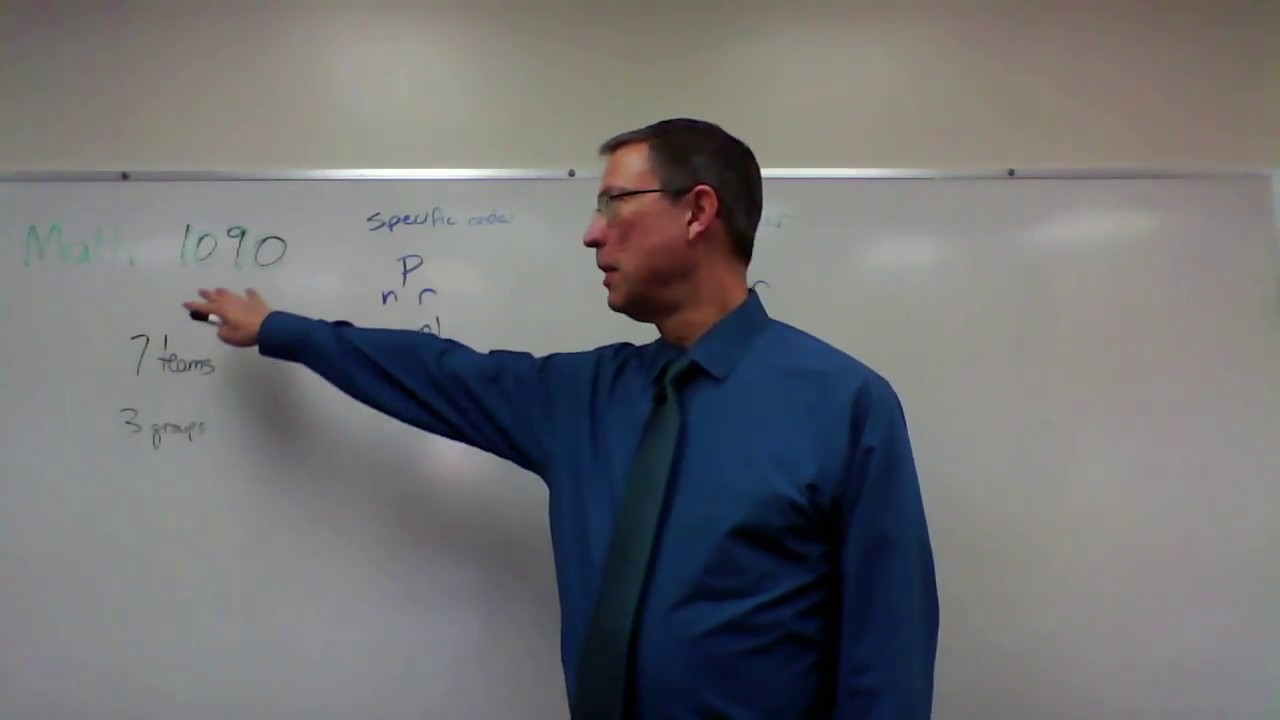 Math 1090 Permutations and Combinations