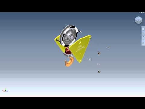 SINGLE SHEAVE PULLEY ASSEMBLY & EXPLODED VIEW