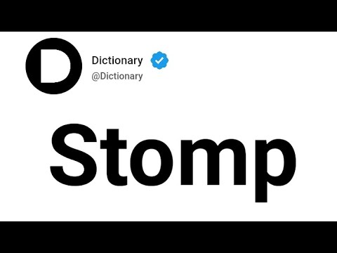 Stomp Meaning In English
