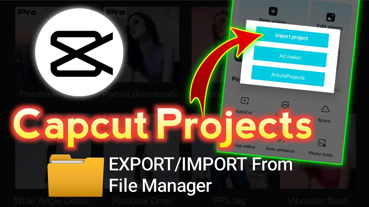 How to save capcut project in gallery