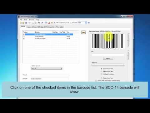 Convert a UPC-A to a SCC-14