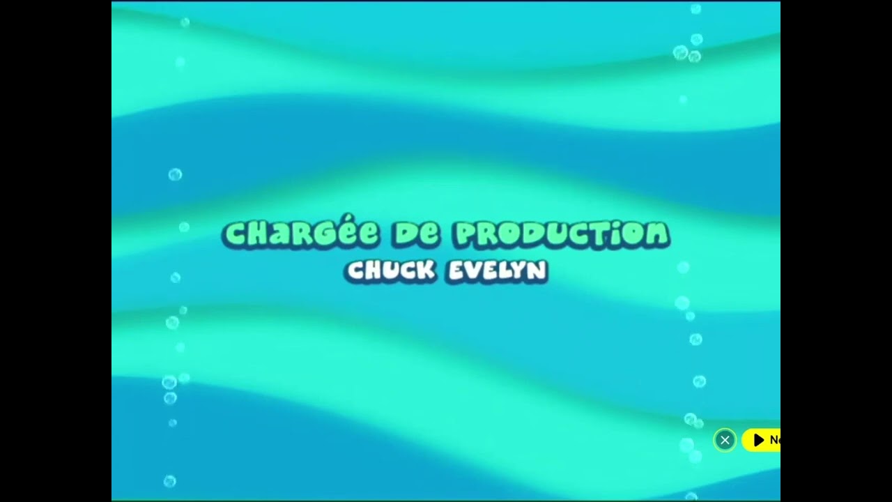 Bubble Guppies - Dubbing credits (French)