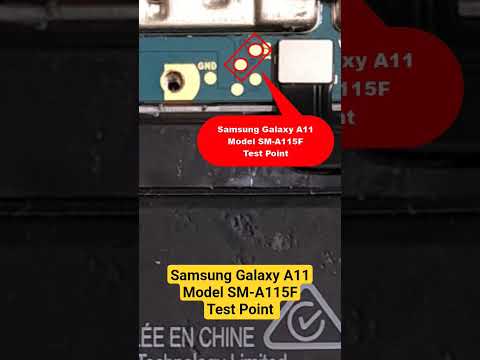 Samsung A11 Test Point Samsung SM-A115F Test Point Samsung Galaxy A11 Test Point #samsung