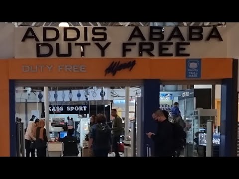 Addis Ababa airport walk around Ethiopian