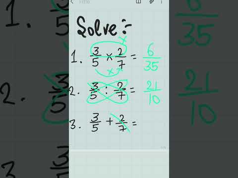 Fraction tips and tricks #mathematics #mathshorts #letsstudy #mathstricks #youtubeshorts