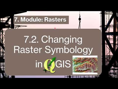 Changing Raster Symbology QGIS | Tutorial by FR