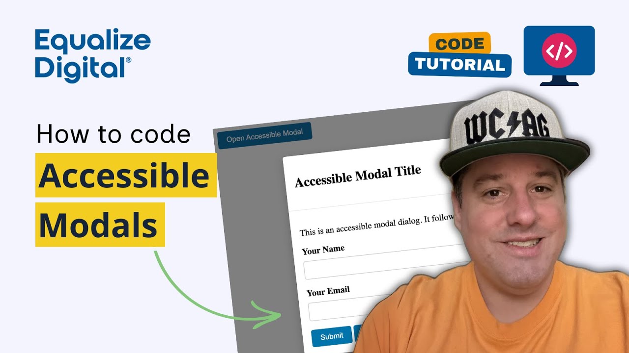 Accessible Modal Tutorial