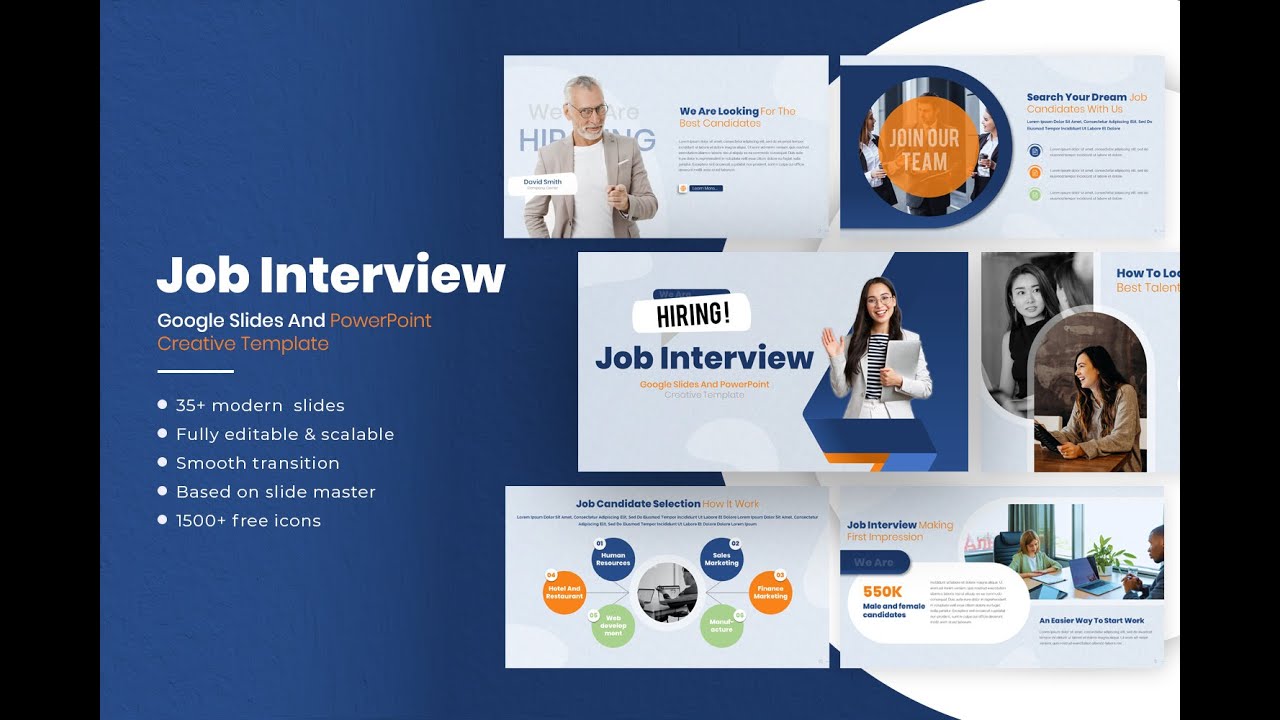 Job Interview Presentation Template
