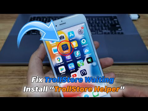 How To Fix "TrollStore Waiting" Install TrollStore Helper