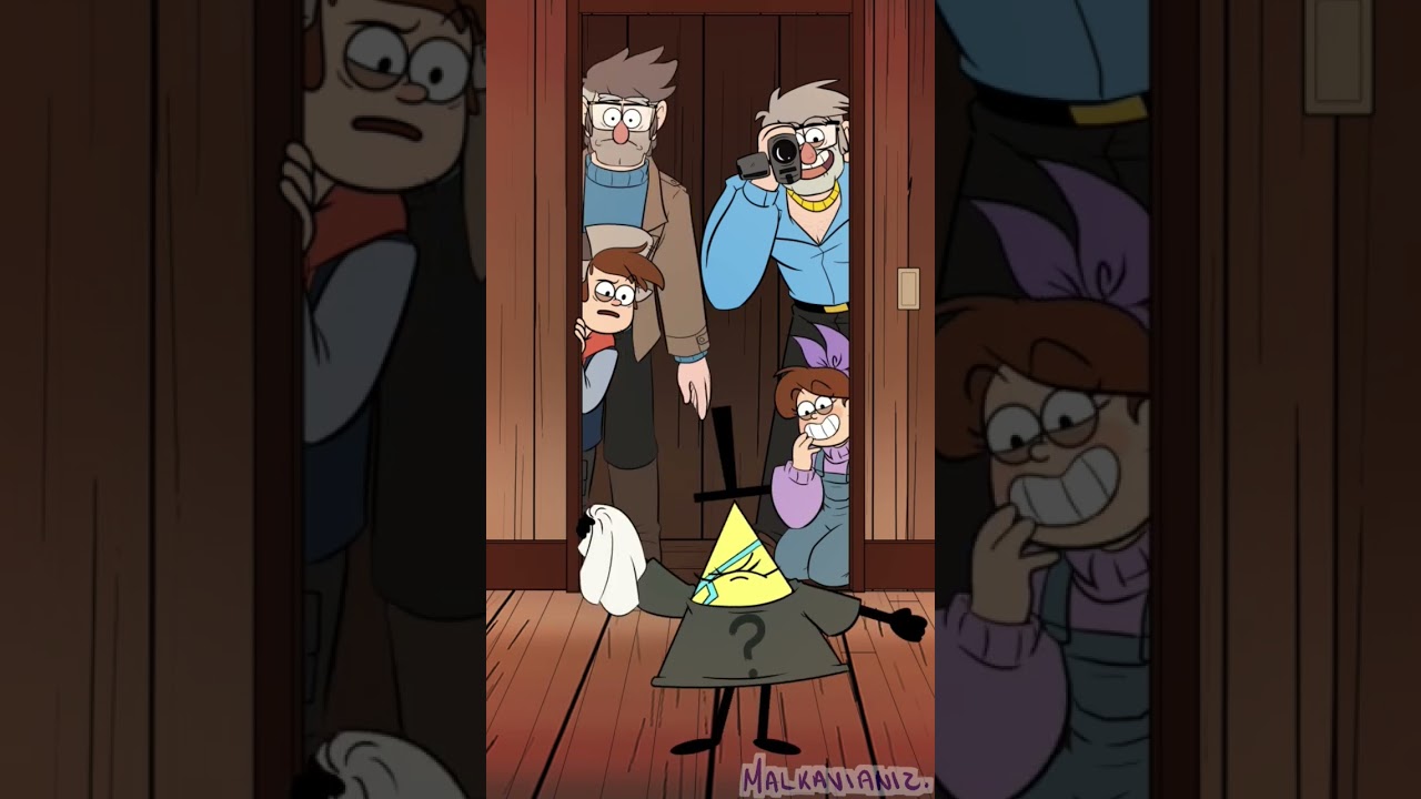 HANDYMAN BILL || GRAVITY FALLS || AU BY WATY_MOT AND LOSANPOSTEL #gravityfalls #billcipher