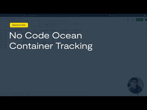 Vizion API - No Code Ocean Container Tracking