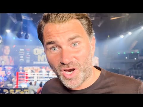 “SCARY WRECKING” - Eddie Hearn REACTS to Jai Opetaia BRUTAL KNOCKOUT of David Nyika