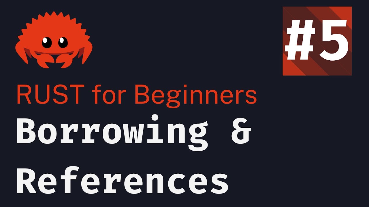 Rust Basics 2024: Lesson 5 | Borrowing & References