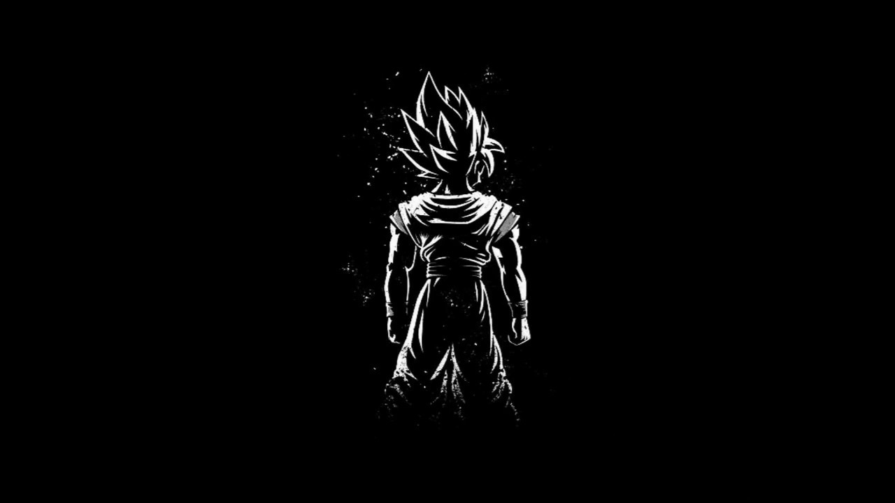 Dragon Ball Z wallpaper black and white