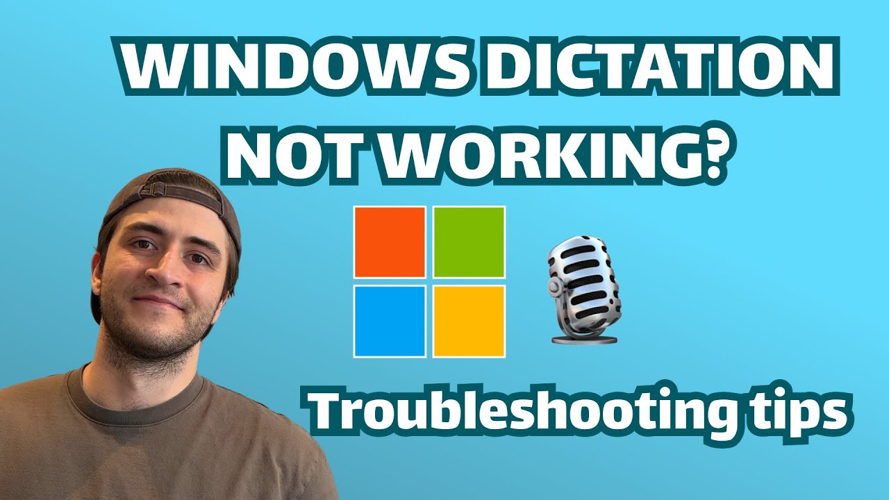 How to fix Windows Speech-to-Text Problems - Troubleshooting steps