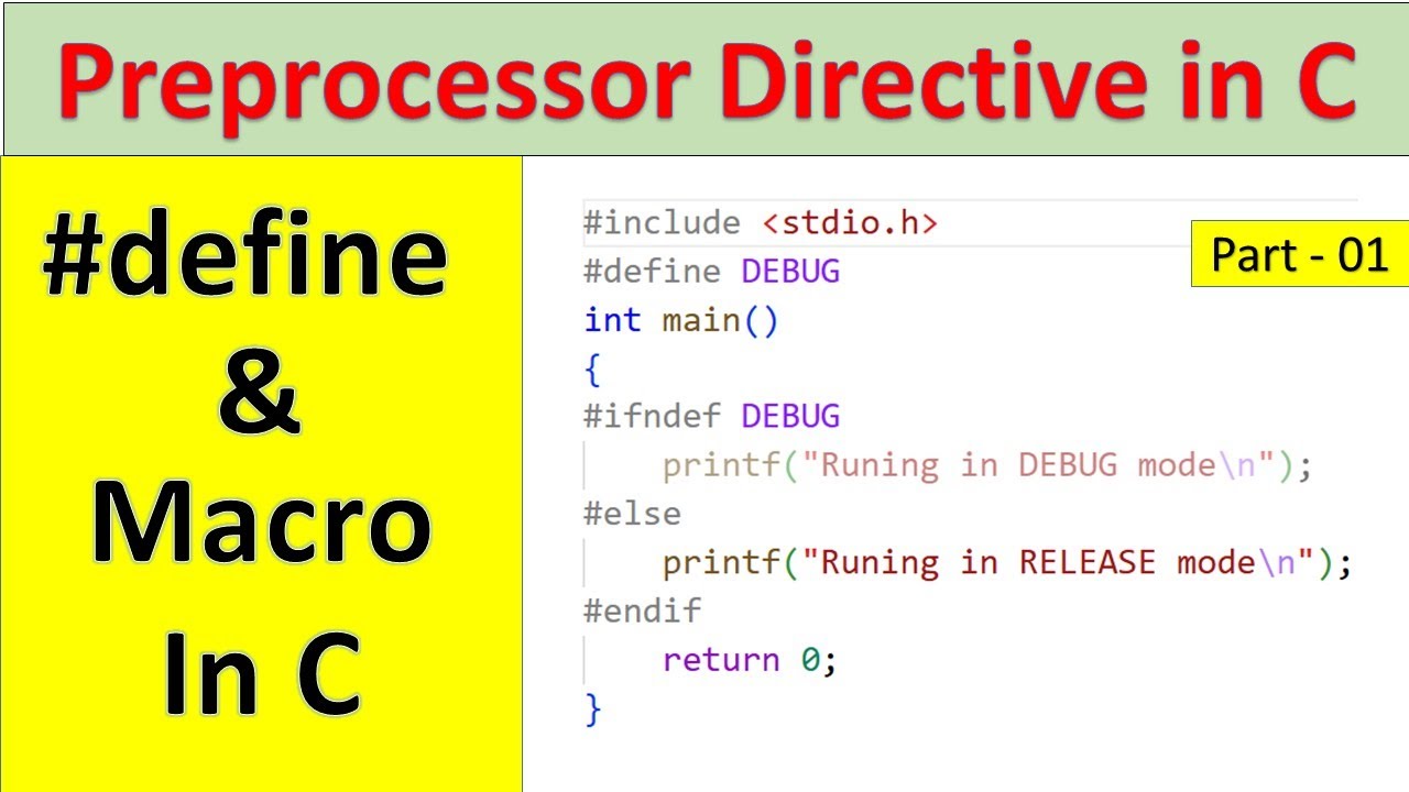 Learn C Preprocessor in 20 Minutes | Macros & Conditional Compilation Explained