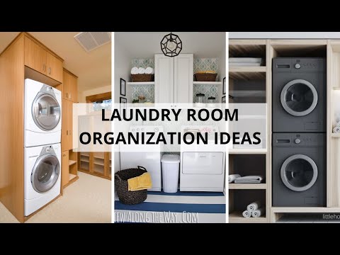 25 Laundry Room Organization Ideas - Home Decor Ideas