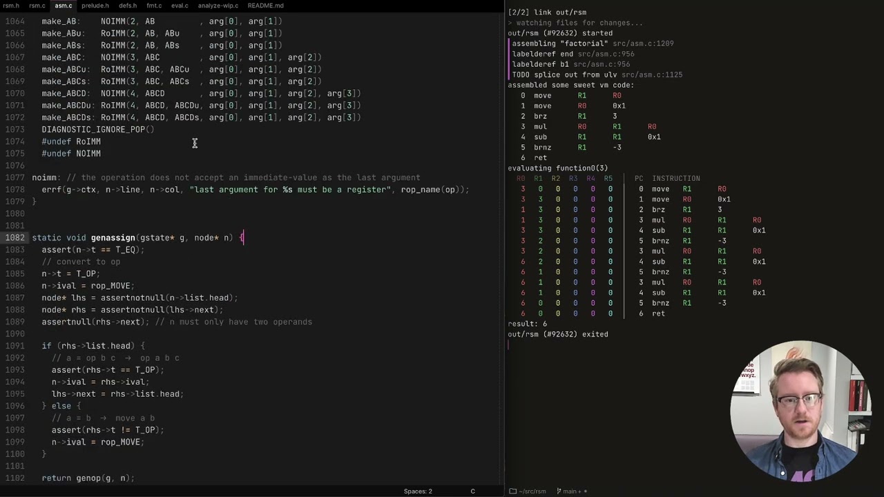 RSM Ep 9: Assembler fully functional