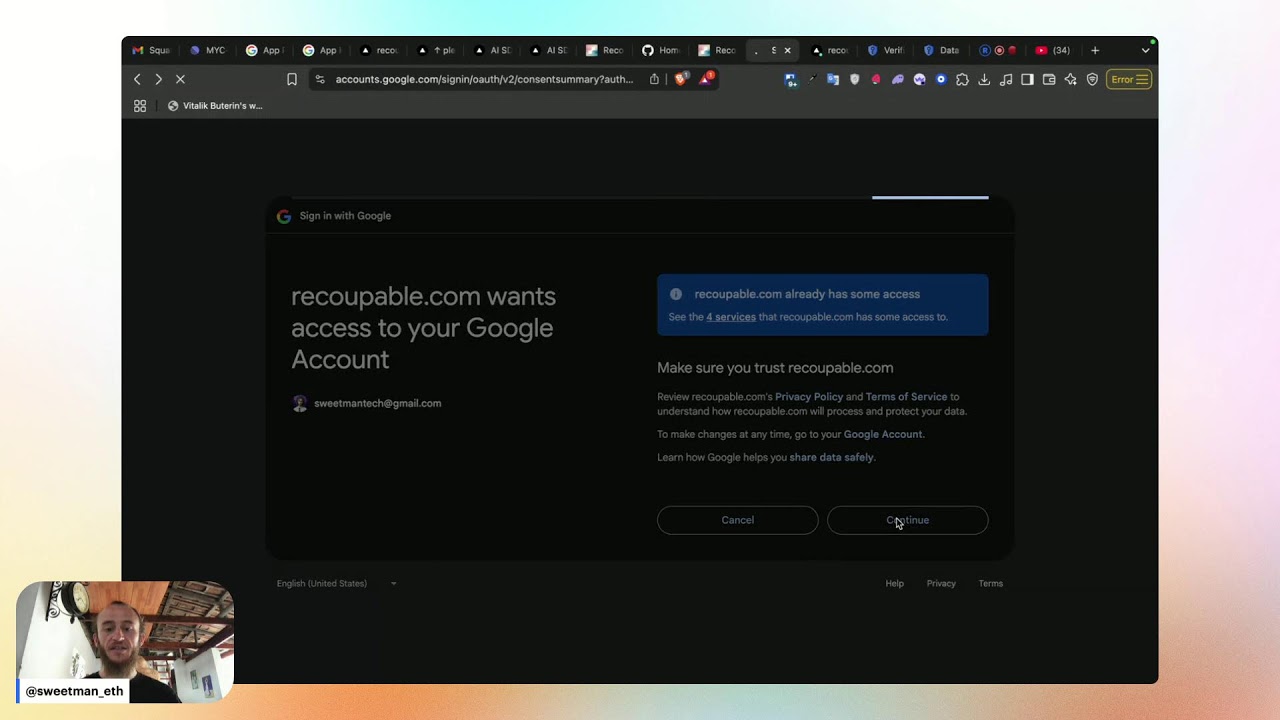 Google OAuth Verification: Demo video: how will the scopes will be used?
