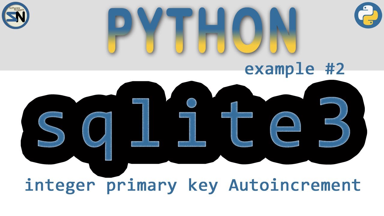 How to use SQLite3 Database, using AutoIncrement Integer datatype.