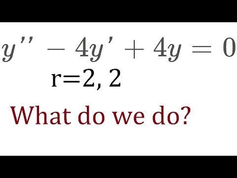 2: Repeated Roots - Dissecting Differential Equations