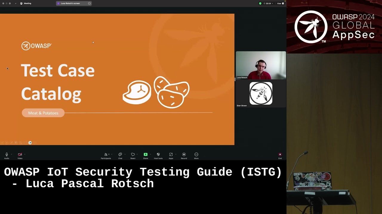 OWASP IoT Security Testing Guide (ISTG) - Luca Pascal Rotsch