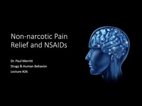 Lecture 26 Non narcotic Pain Relief and NSAIDs