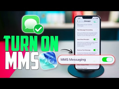 iPhone Not Sending Pictures? Turn on MMS in iOS 26