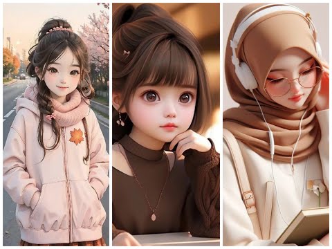 Cartoon girl dpz| 🐻Cute cartoon baby dp| Anime dp photol unique whatsapp dp photo📸❤️