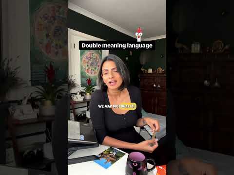 Double meaning English language