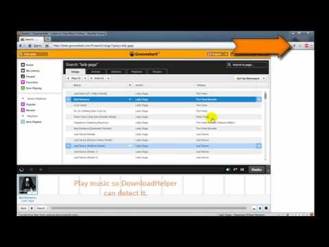 Download Music With Grooveshark. A Lot Faster And Safer Than Limewire/Frostwire