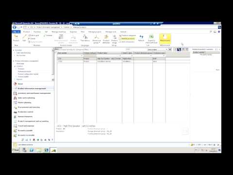 Microsoft Dynamics AX 2012 - Product Data Management