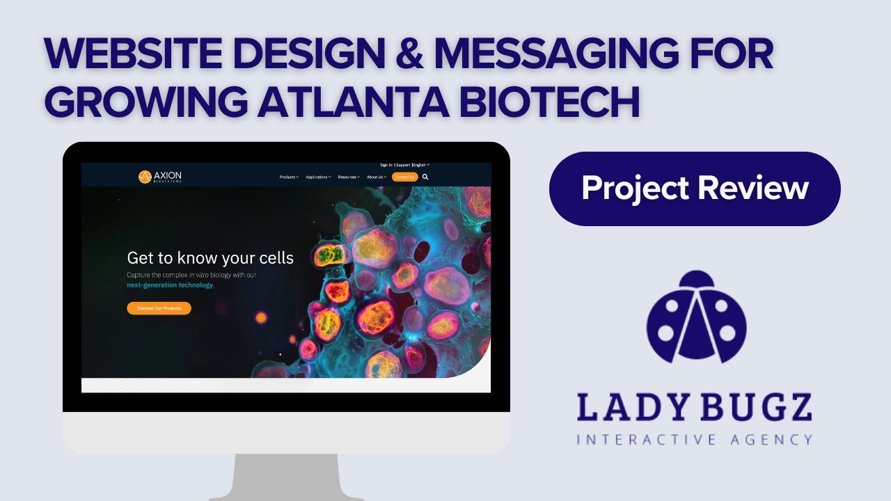 Website Design for Growing Atlanta Biotech | Axion Biosystems