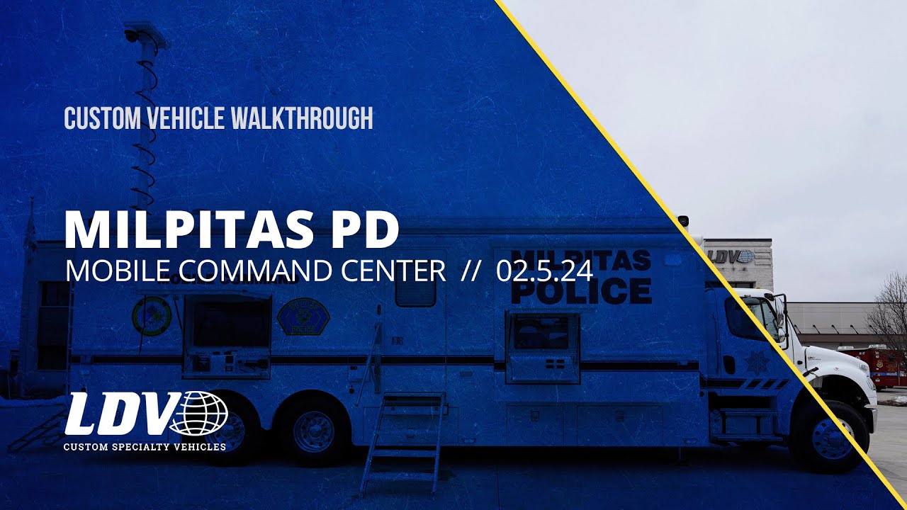 Milpitas PD (CA) Mobile Command Center