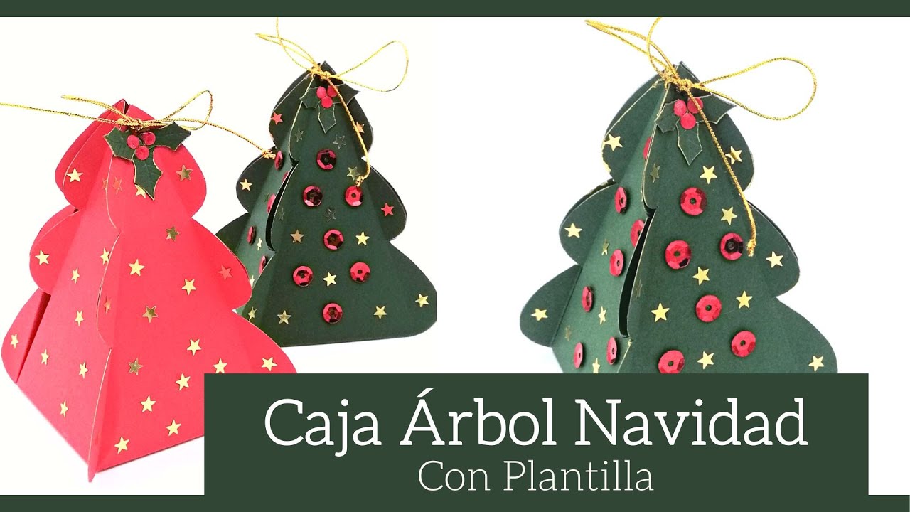 CAJITA ARBOL NAVIDAD - TUTORIAL | LLUNA NOVA SCRAP