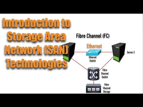 Intro to Storage Area Network SAN Technologies (Network+ Complete Video Course - Sample Video)