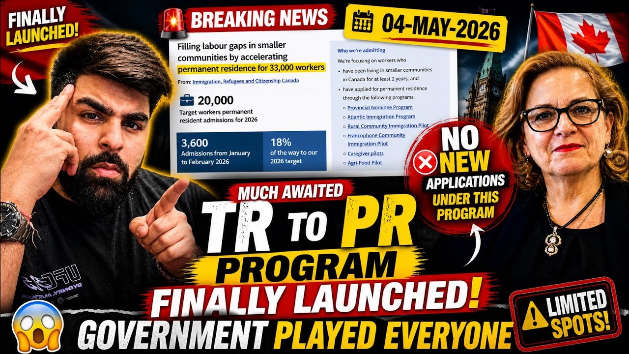 TR to PR Full Update (May 4, 2026) + Work Permit Extension Solutions🇨🇦 #trtopr #punjabi #pgwp 