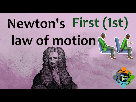 Newton's First (1st) Law of Motion with daily life examples