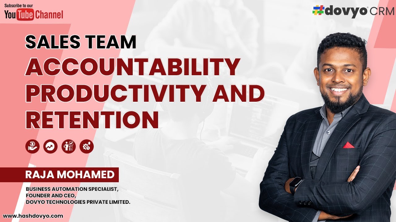 Sales team accountability, Productivity and Retention - dovyo - CRM Blog